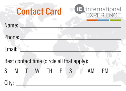 Contact-Card-front – International Experience